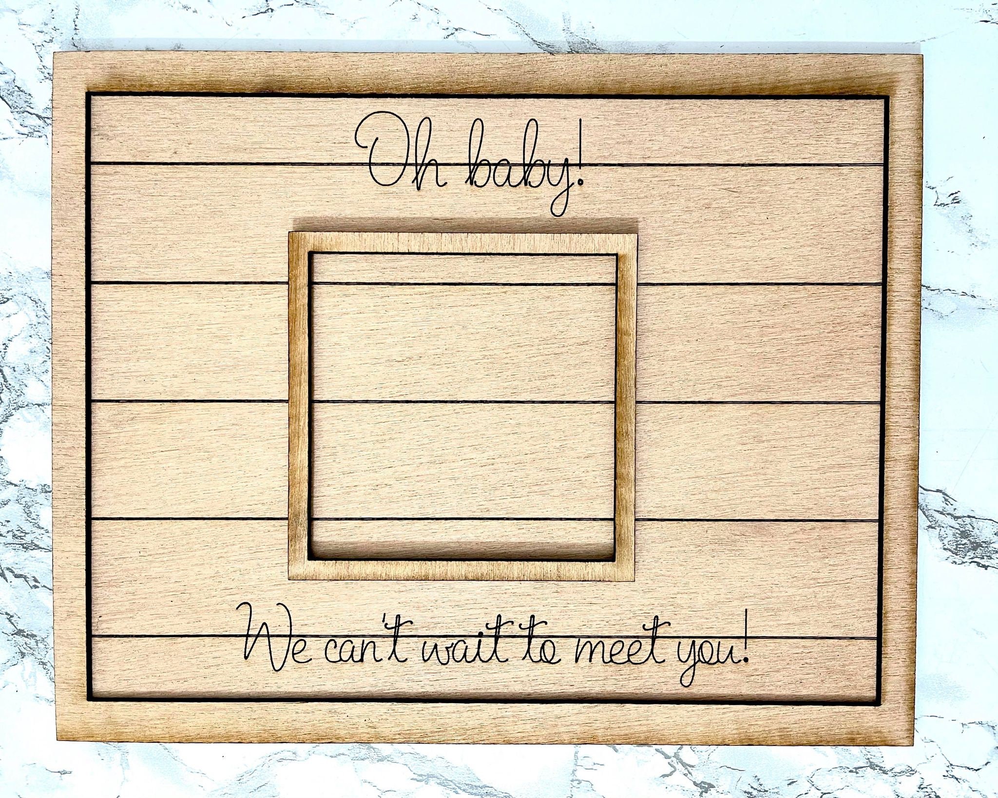 Sonogram Frame SVG | Single Line Font | Laser Ready| Digital File for ...