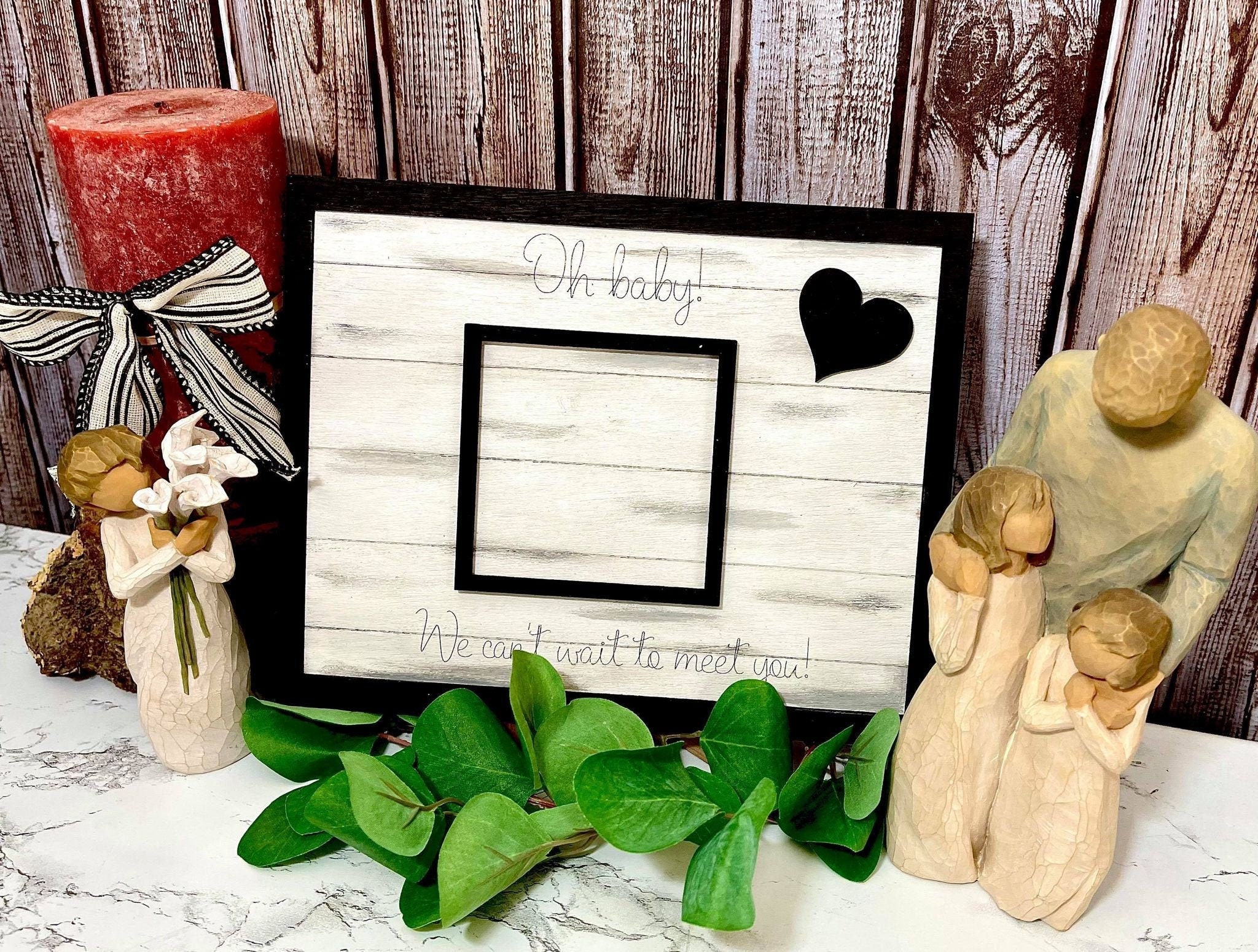 Sonogram Frame SVG | Single Line Font | Laser Ready| Digital File for ...