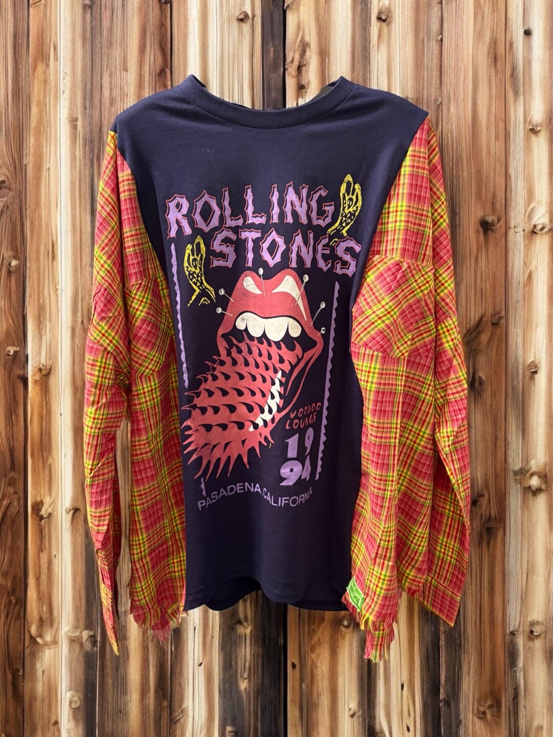 1994 Voo Doo Lounge Upcycled Drop Shoulder Shirt Free Size Fits Small ...