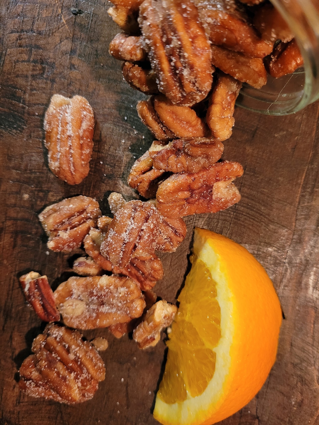 Orange Glazed Pecans - Etsy