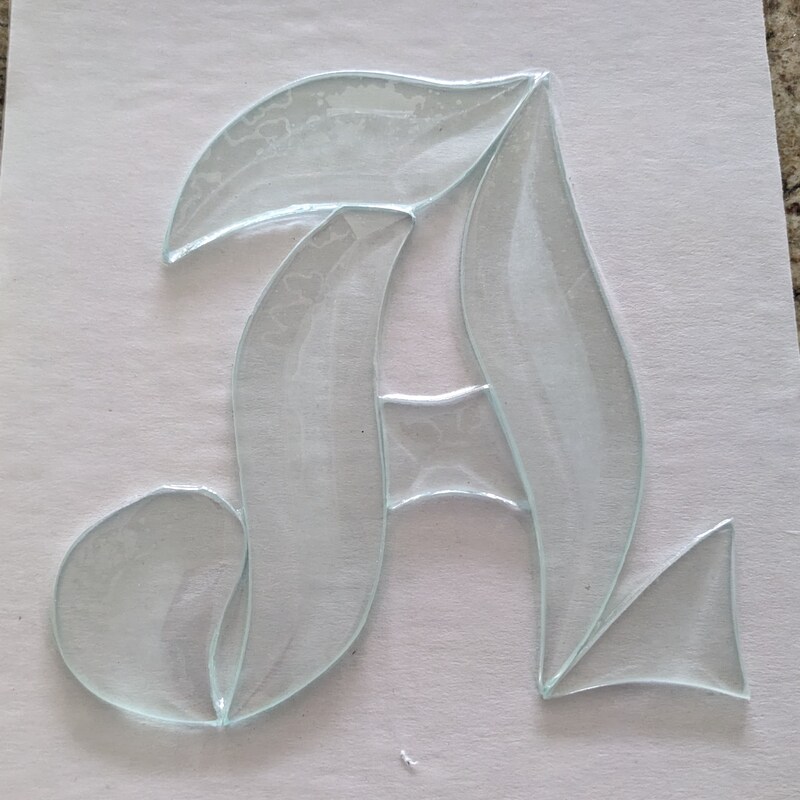 Stained Glass Letters - Etsy