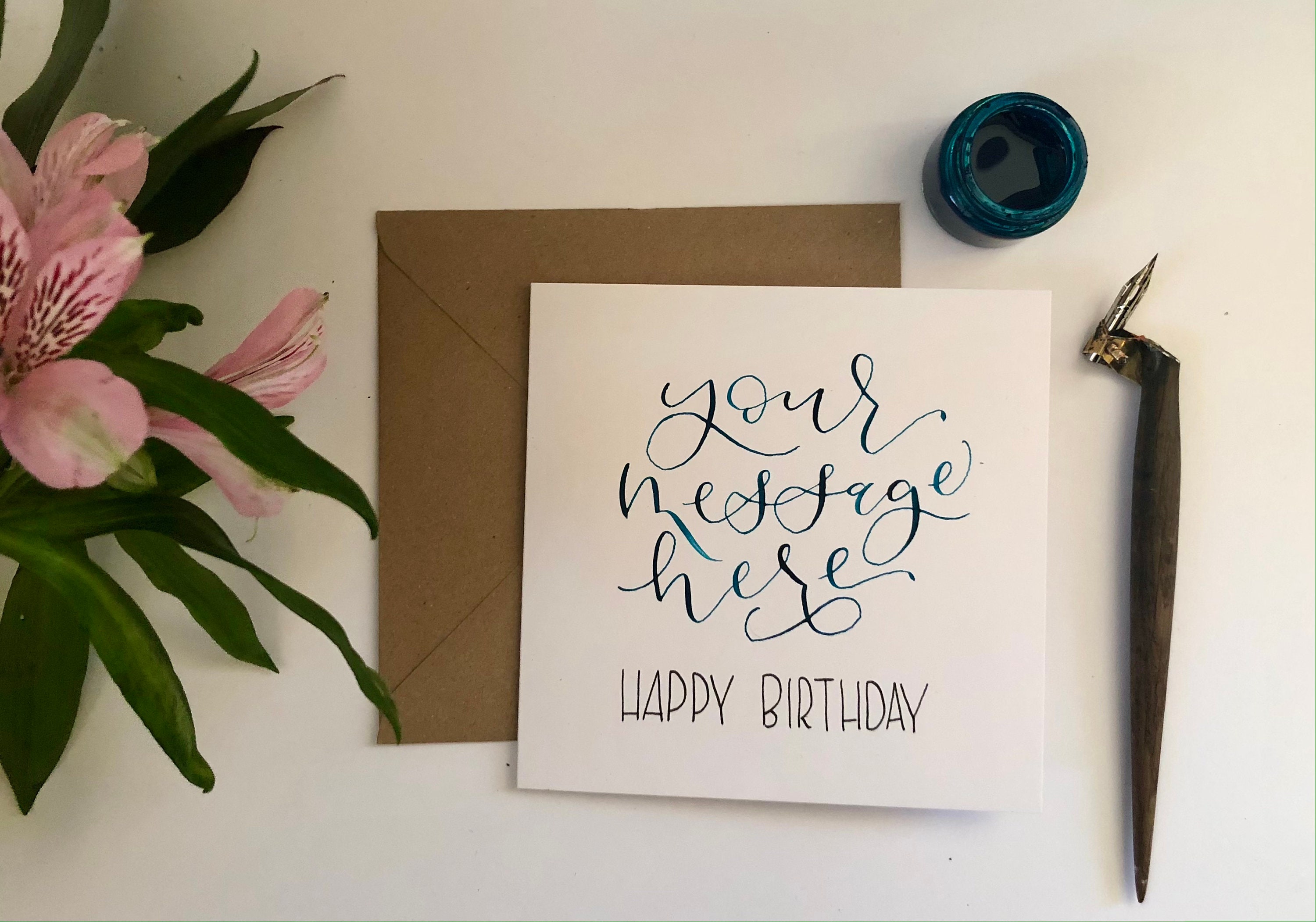 Design Your Own Card Bespoke Card Personalised Card Handmade Card ...
