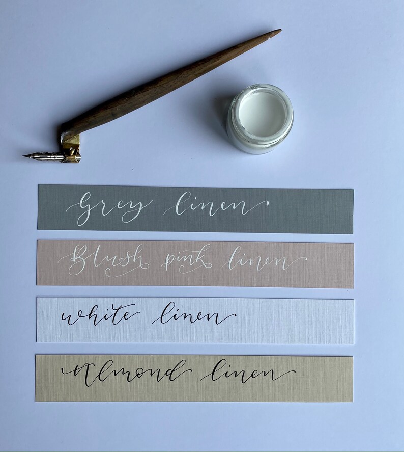 Vellum Tag Place Cards the Tag Collection Handwritten | Etsy