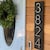 Horizontal House Number Sign, House Number Plaque, Address Plaque ...