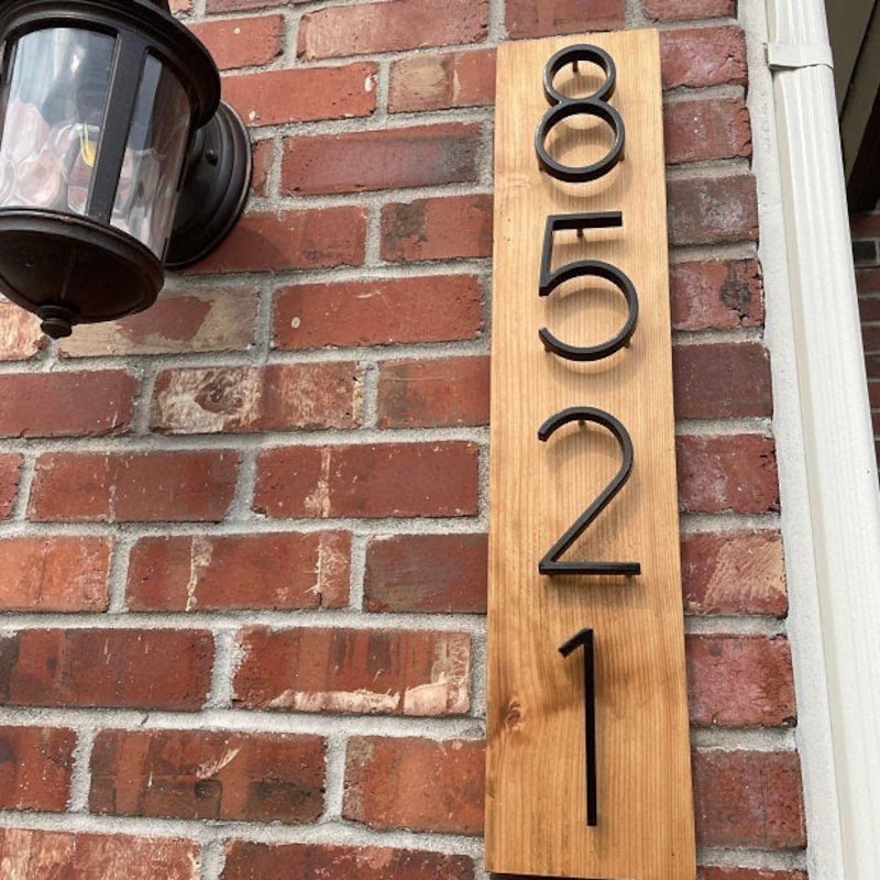 House Address Sign - Etsy