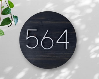 Cottage House Numbers - Etsy