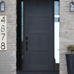 Personalized Number Plaque, White House Number Sign, Home Address Sign ...