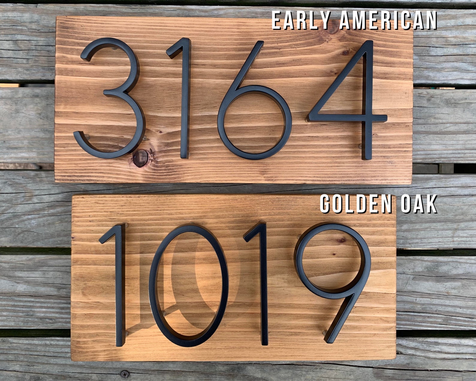 Address Sign for House Horizontal Address Plaque New Home | Etsy