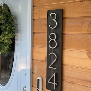 House Number Plaque - Etsy