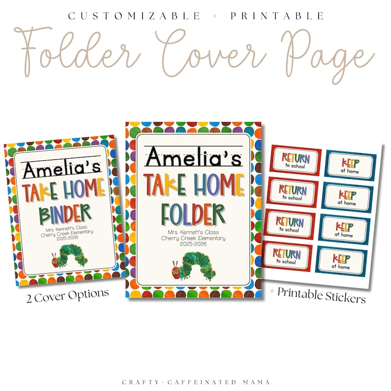 Takehome Folder Covers - Etsy