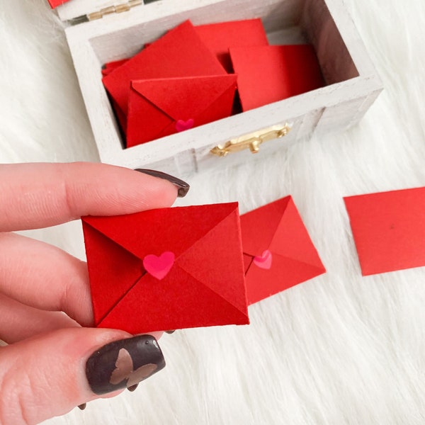 Mini Valentine Cards - Etsy