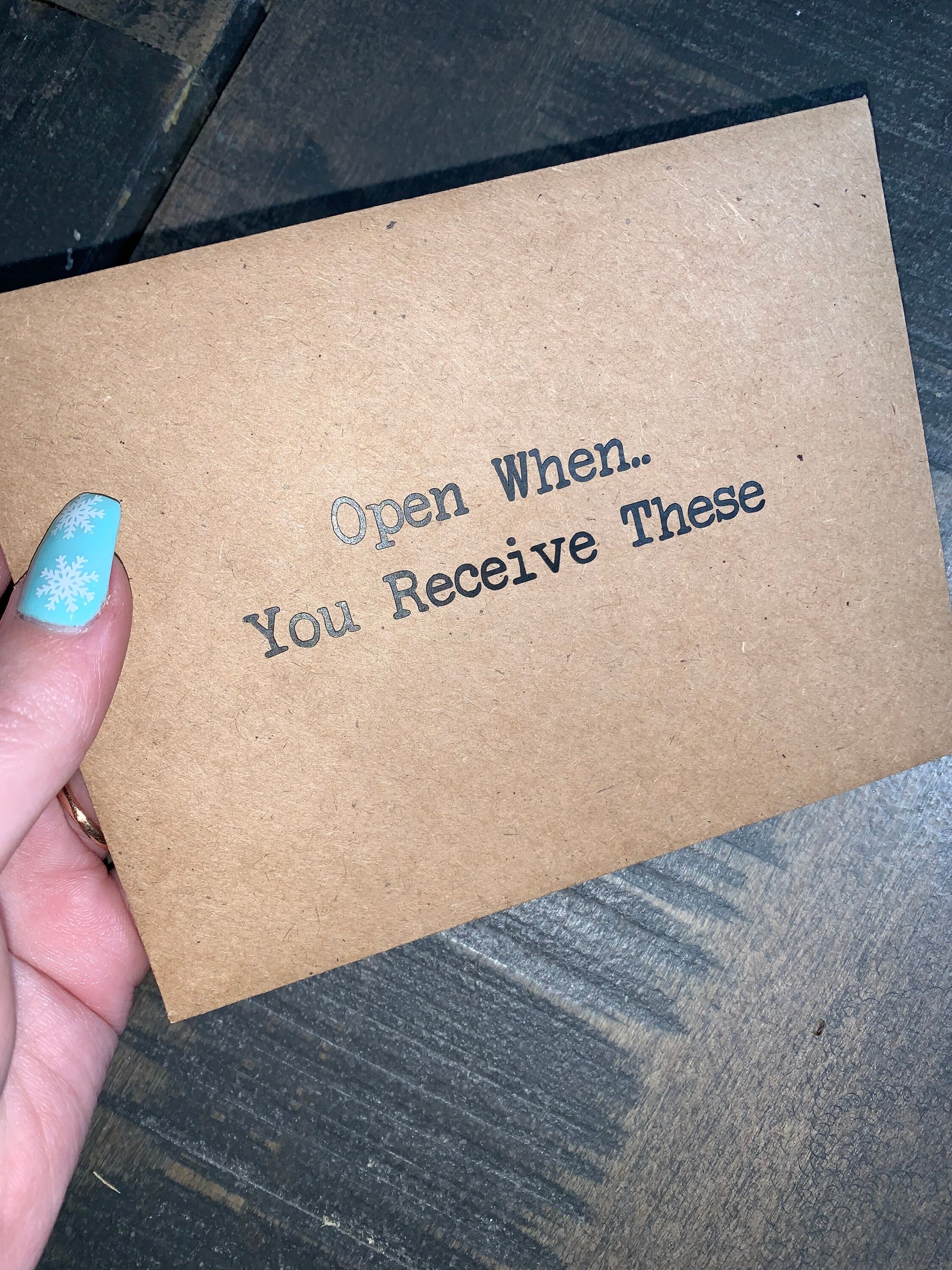 Open When Letters - Etsy