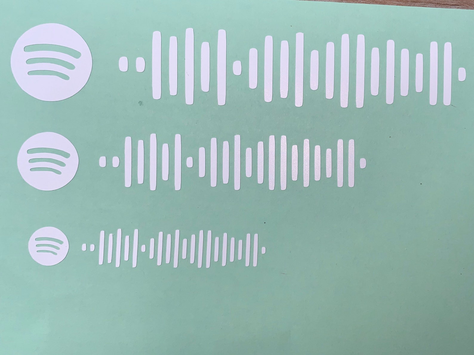 Spotify Code Sticker/ Sticker for Laptop Phone Case Water - Etsy