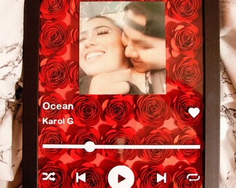 Spotify Shadow Box - Etsy