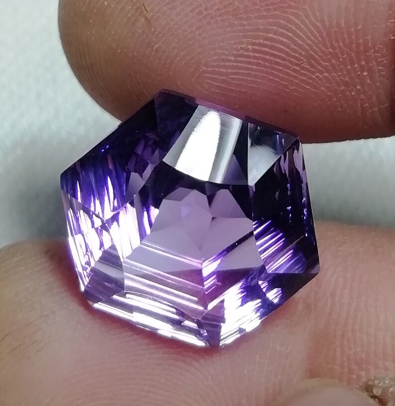 Amethyst for Jewelry/amethyst Heptagon/amethyst Heptagon/heptagon Shape ...