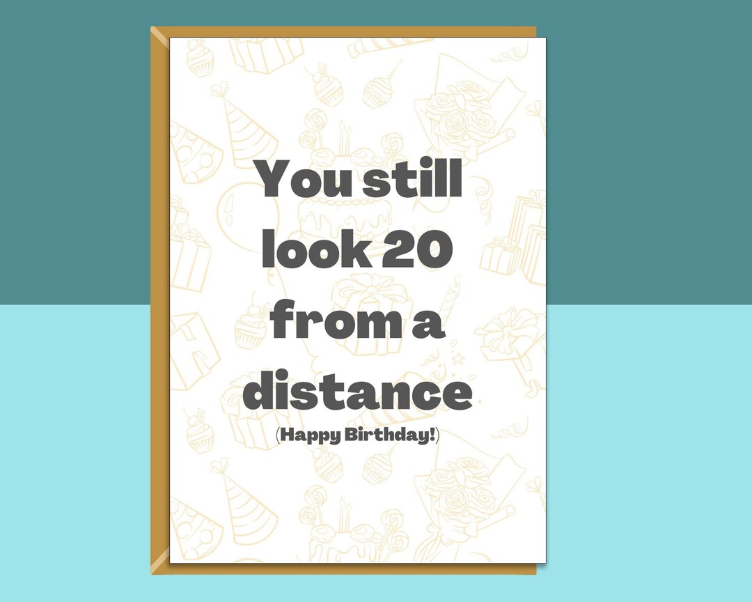 Funny Birthday Card - Personalised Inside If Required - Ideal for 21st ...