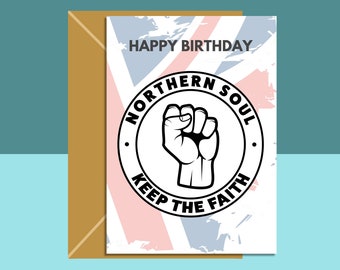 Ska Birthday Card - Etsy UK