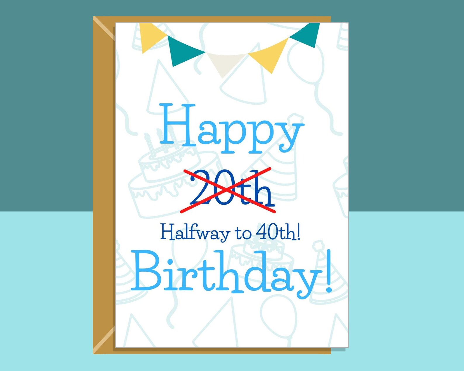 Funny 20th Birthday Card for Him or for Her Cheeky | Etsy