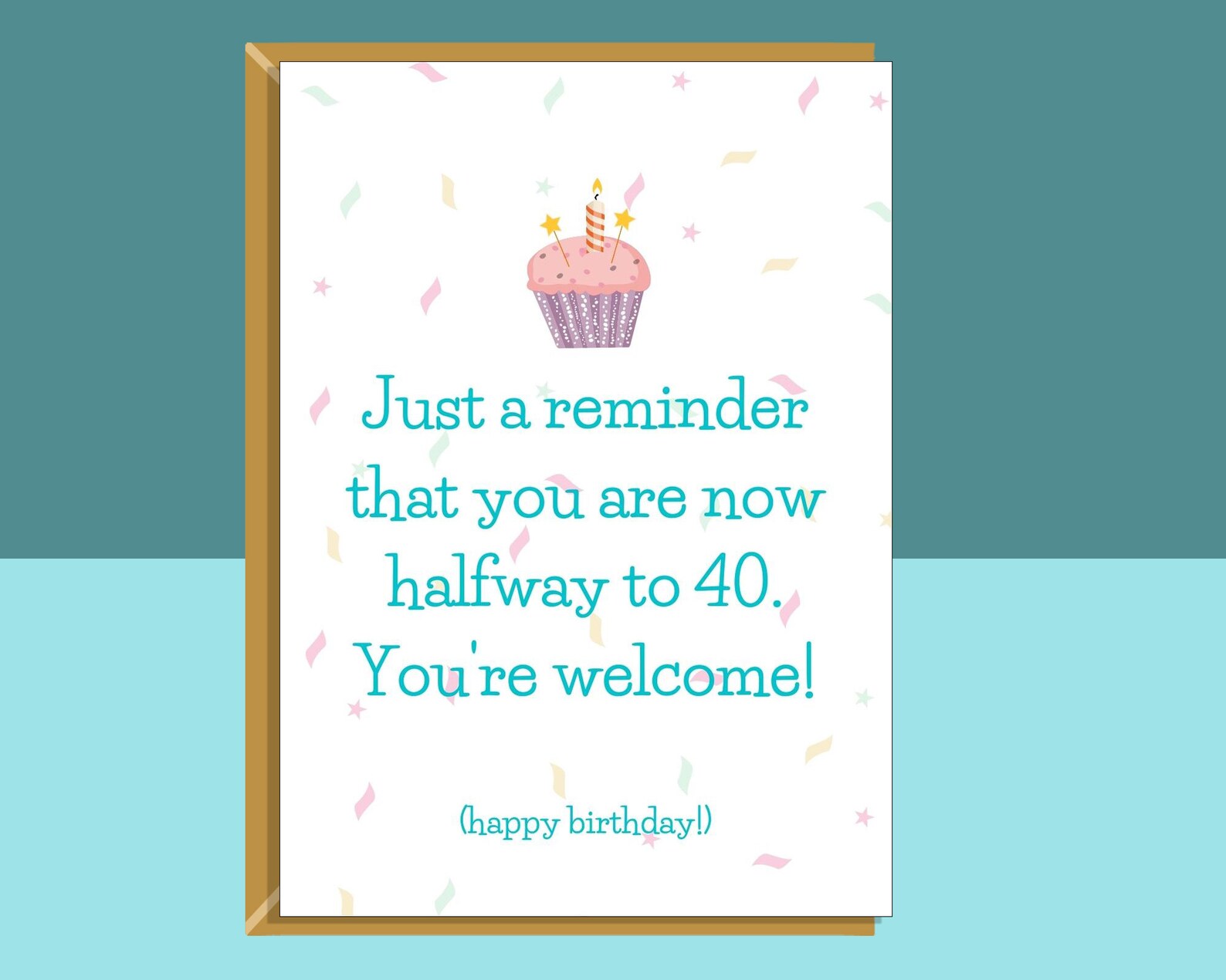 Funny 20th Birthday Card for Him or Her Ideal Greetings | Etsy