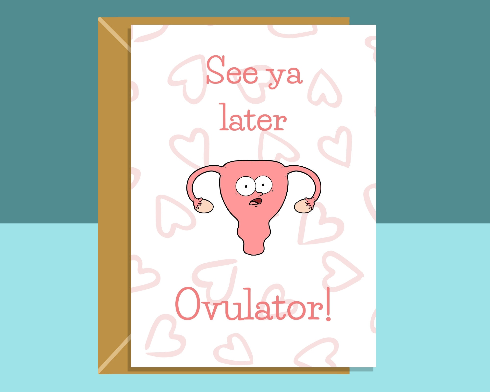 Funny Hysterectomy Card See ya later ovulator Get Well | Etsy
