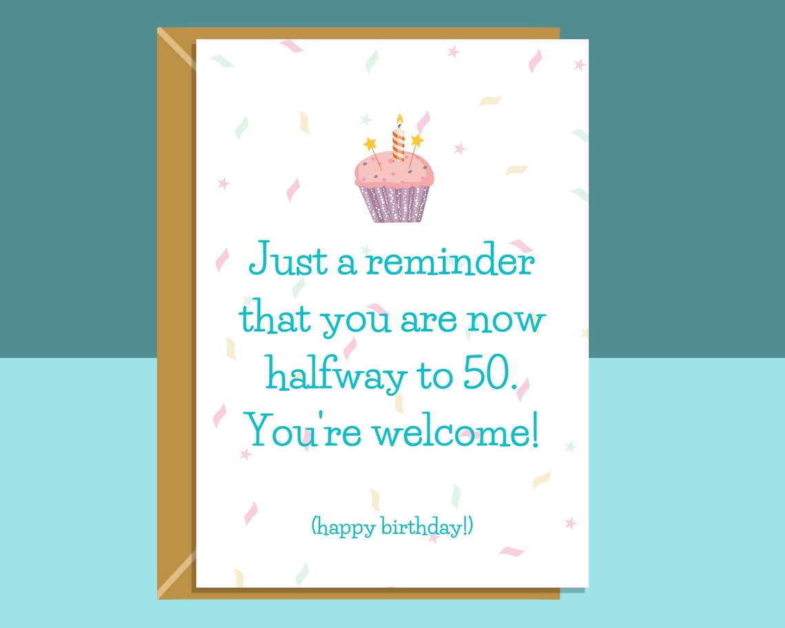 Funny 25th Birthday Card Cheeky Card for Him or For Her | Etsy