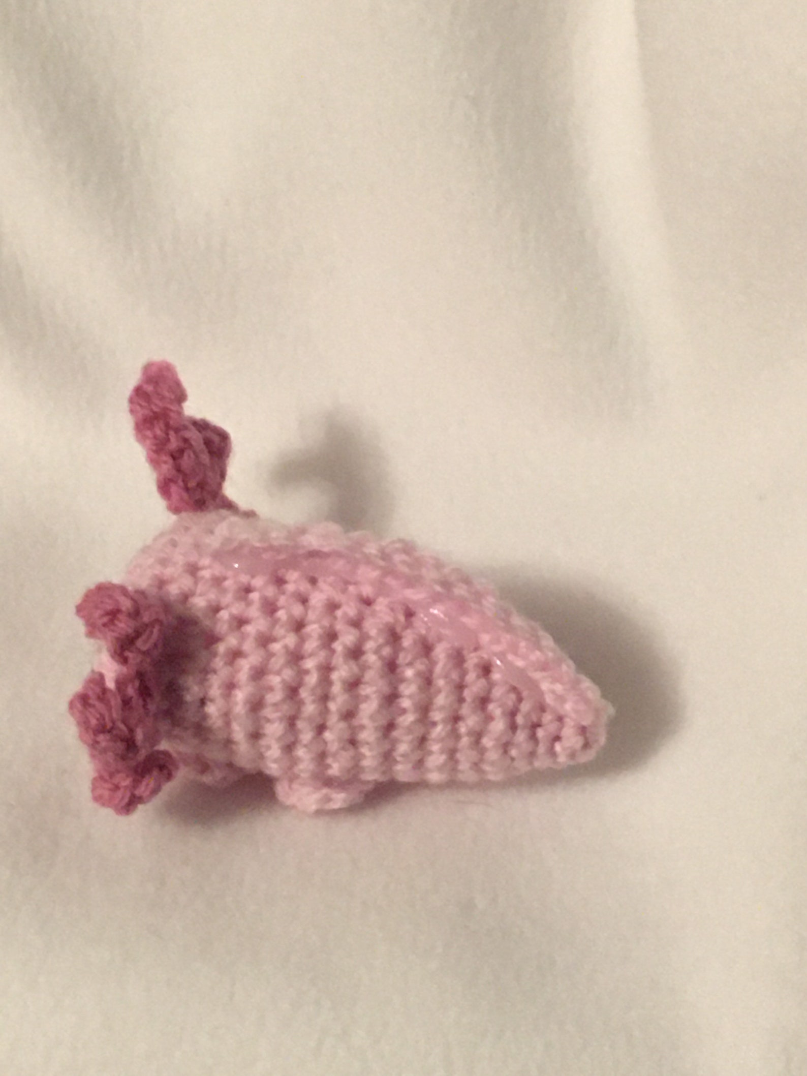 Axolotl amigurumi charm | Etsy