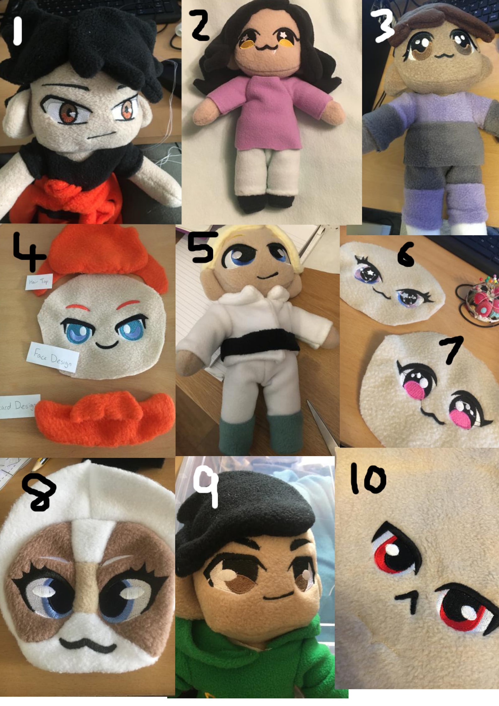 Custom Plush Doll - Etsy