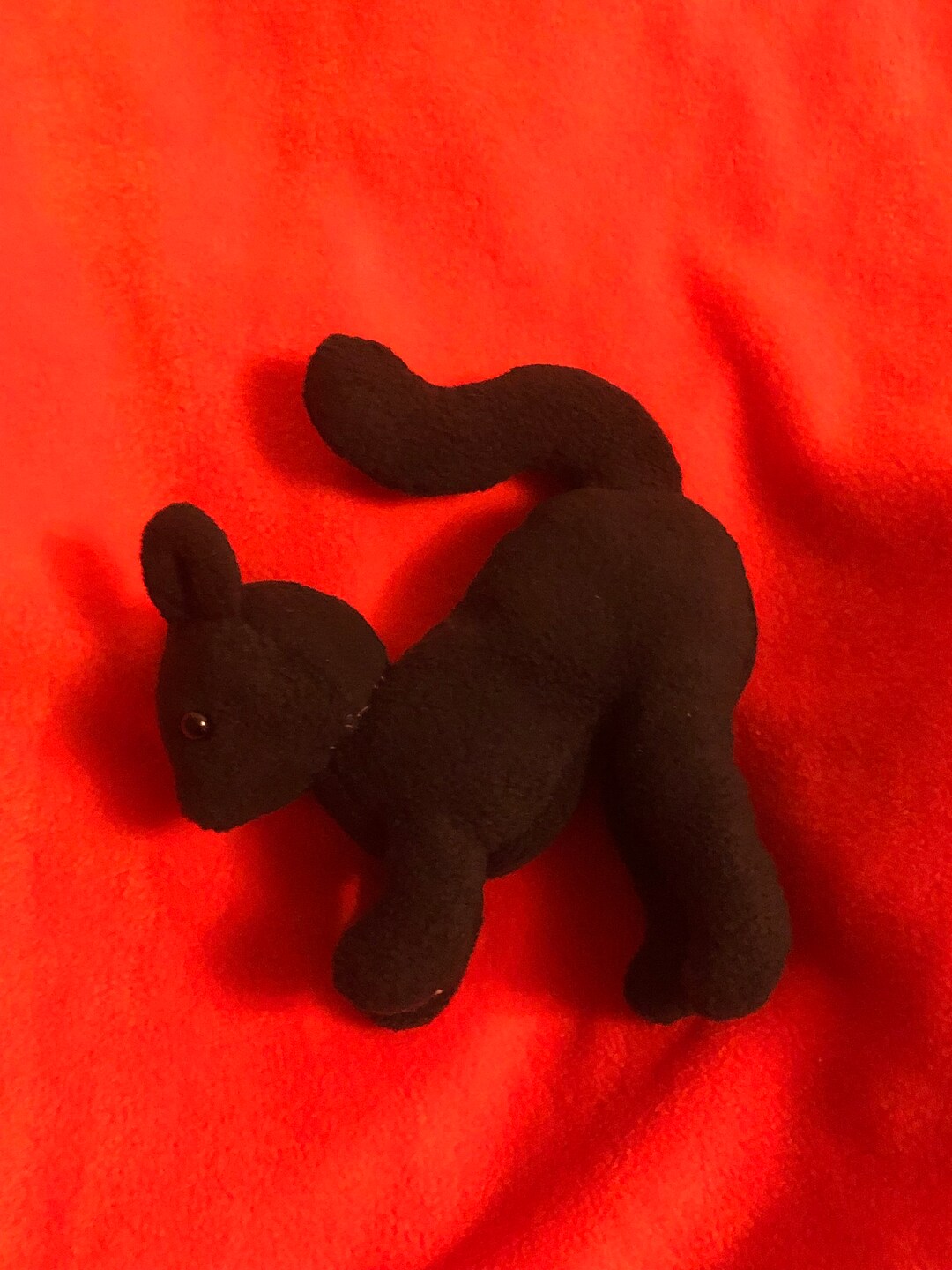 Spooky Halloween Scaredy Cat Plush - Etsy