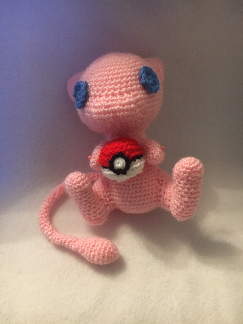 Amigurumi Pokemon Mew Plush | Etsy