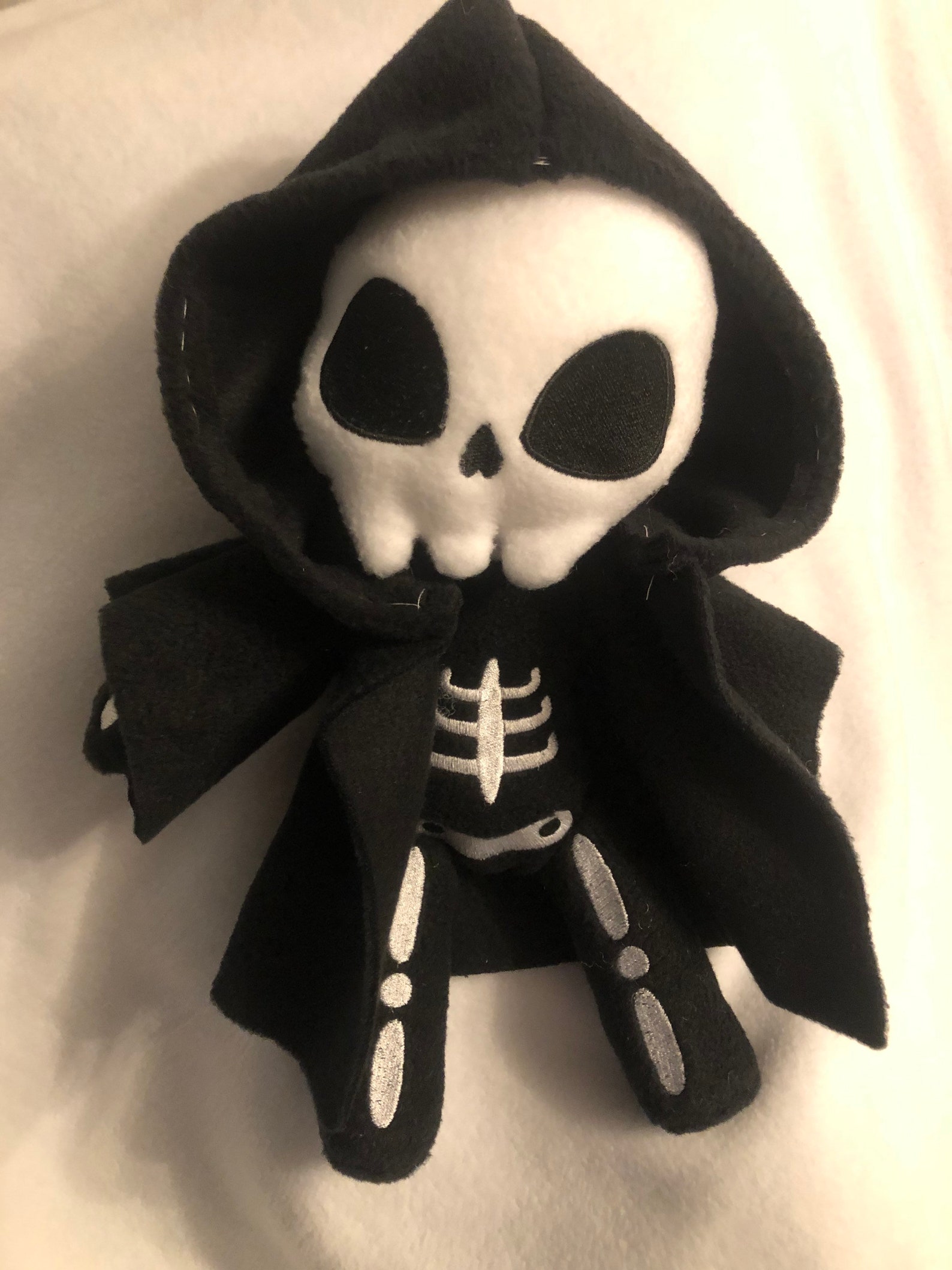 Grim Reaper Plush - Etsy UK