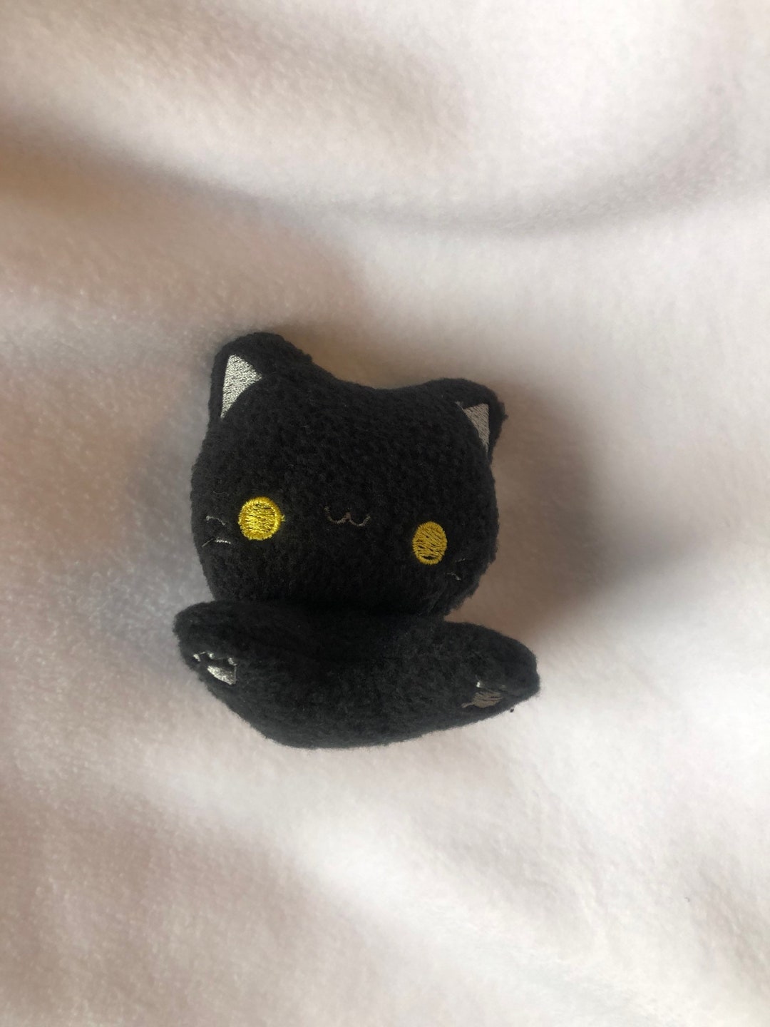 Laying Kitty Plush - Etsy