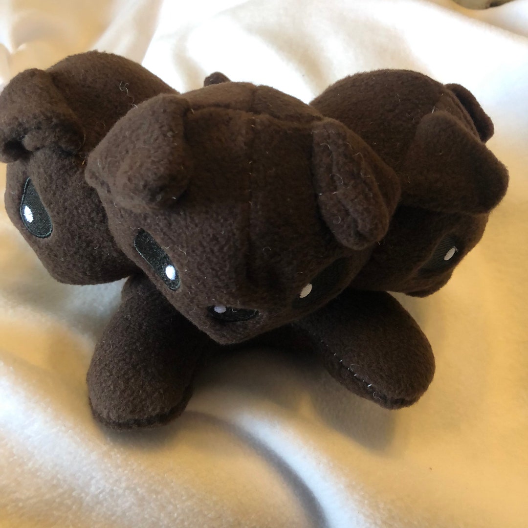 Chibi Laying Monster Plush - Etsy