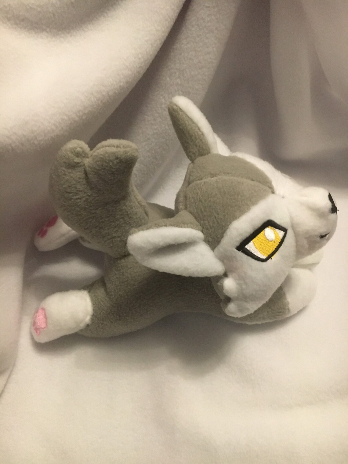 Custom Wolf Plush - Etsy