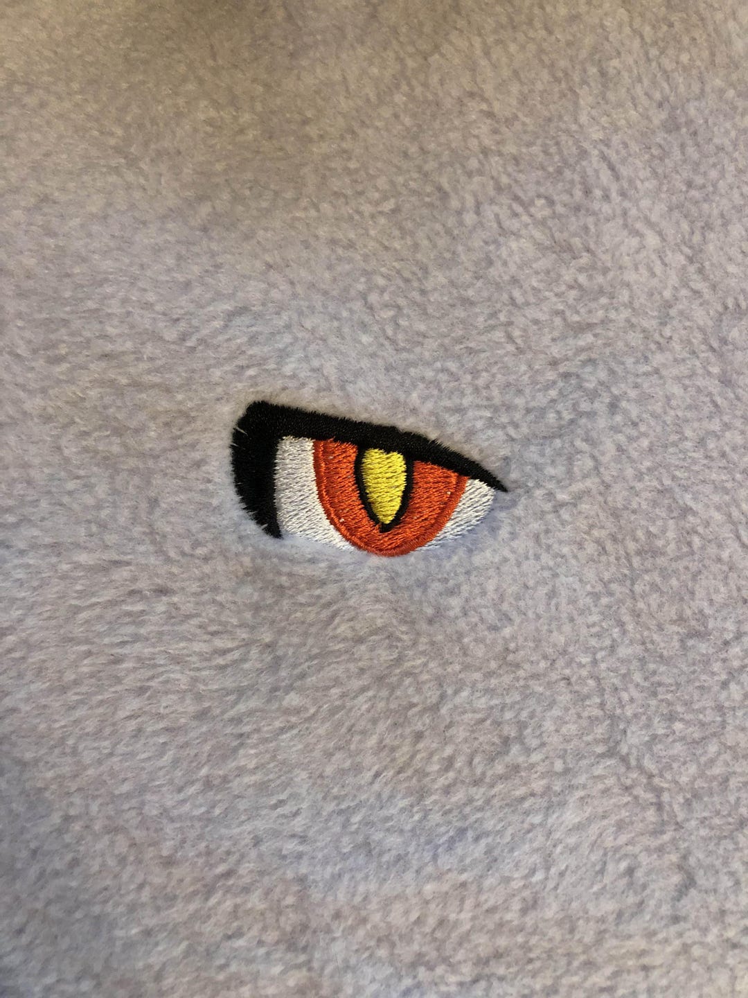 Stern Anime Eye Digital Embroidery Design File - Etsy