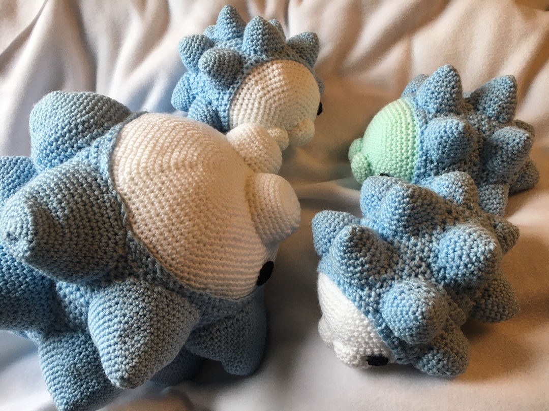 Ready to Ship Amigurumi Chibi Ice Bug Monster Snom Plush - Etsy