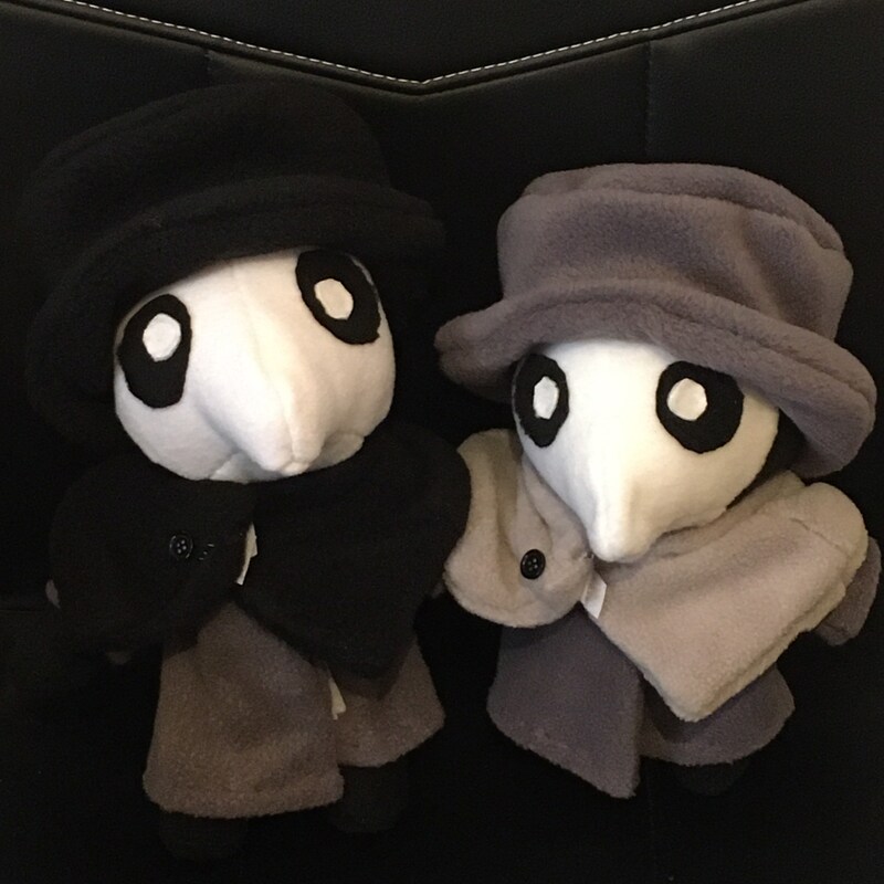 Plague Doctor Plushie - Etsy