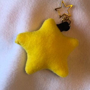 Star Plush Keychain - Etsy