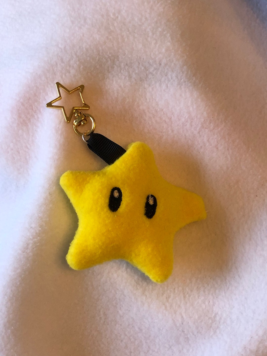 Star Plush Keychain - Etsy