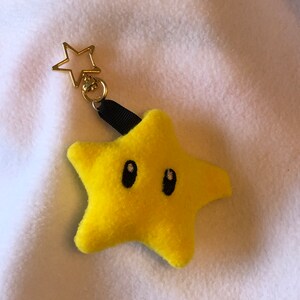 Star Plush Keychain - Etsy