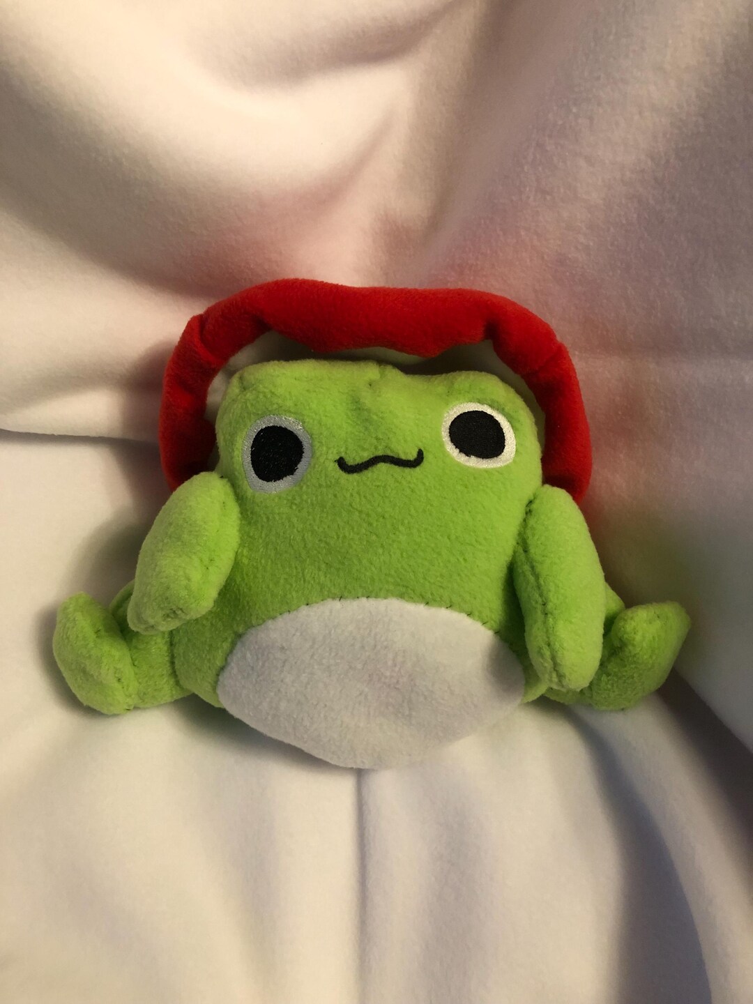 Custom Chibi Toadstool Cottagecore Mushroom Frog Plush - Etsy
