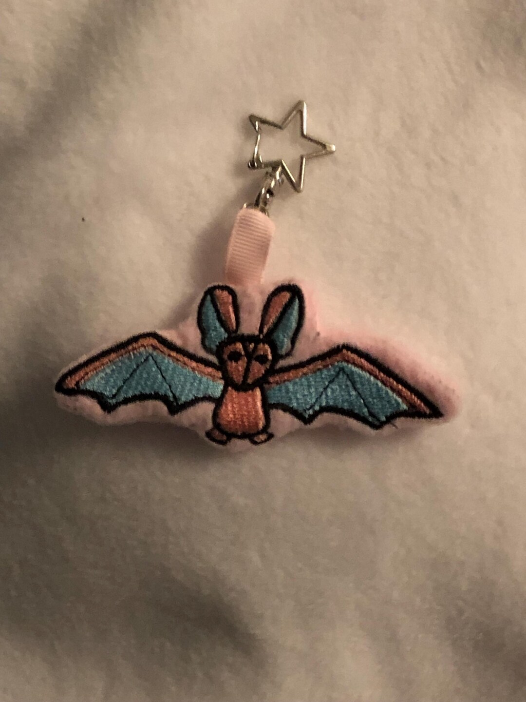 Chibi Bat Plush Keychain - Etsy