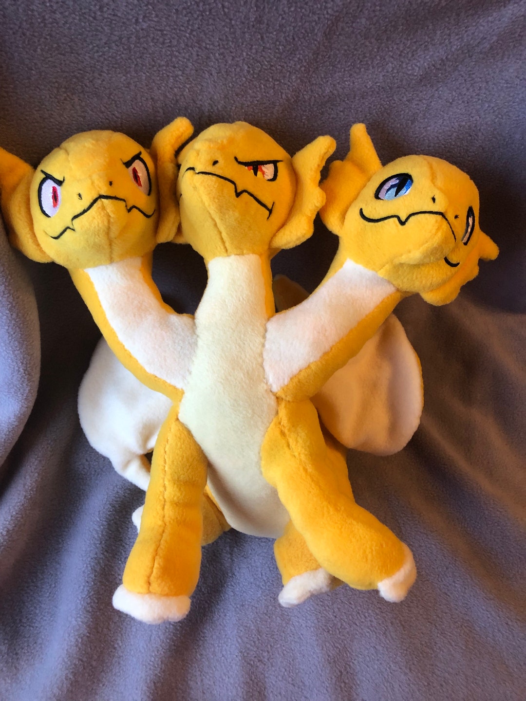 Custom Fantasy Hydra Dragon Plush - Etsy