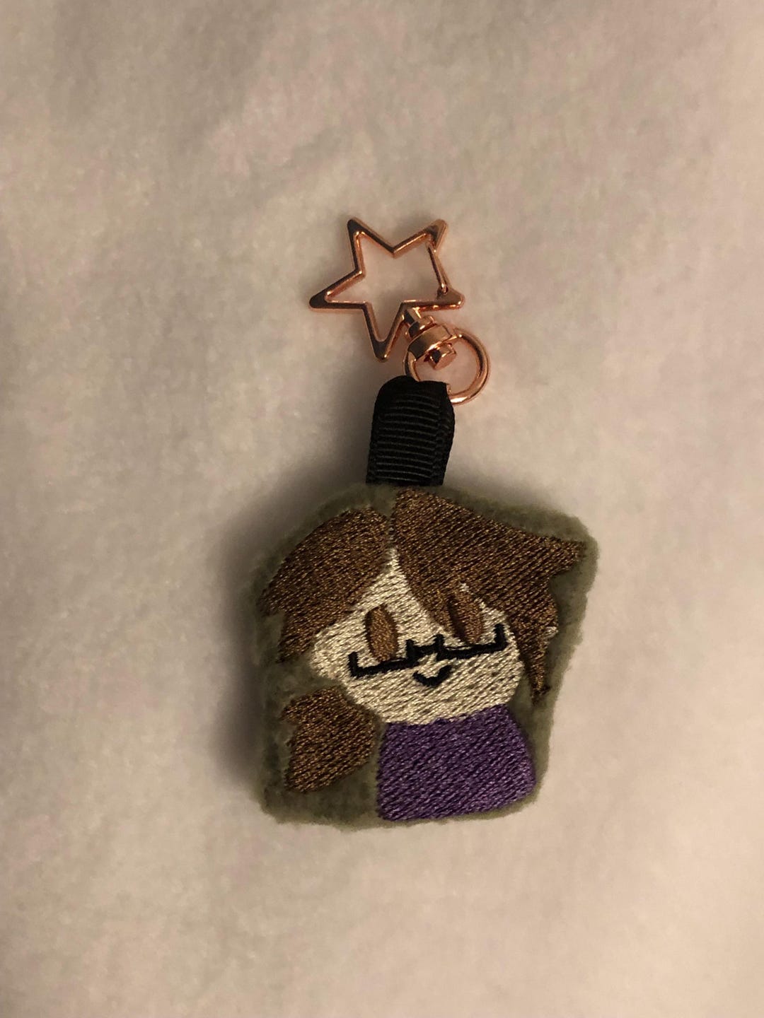 Custom Chibi Character Plush Keychain - Etsy