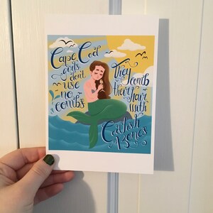 Cape Cod Girls Print - Etsy