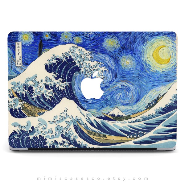 Starry Night Macbook - Etsy