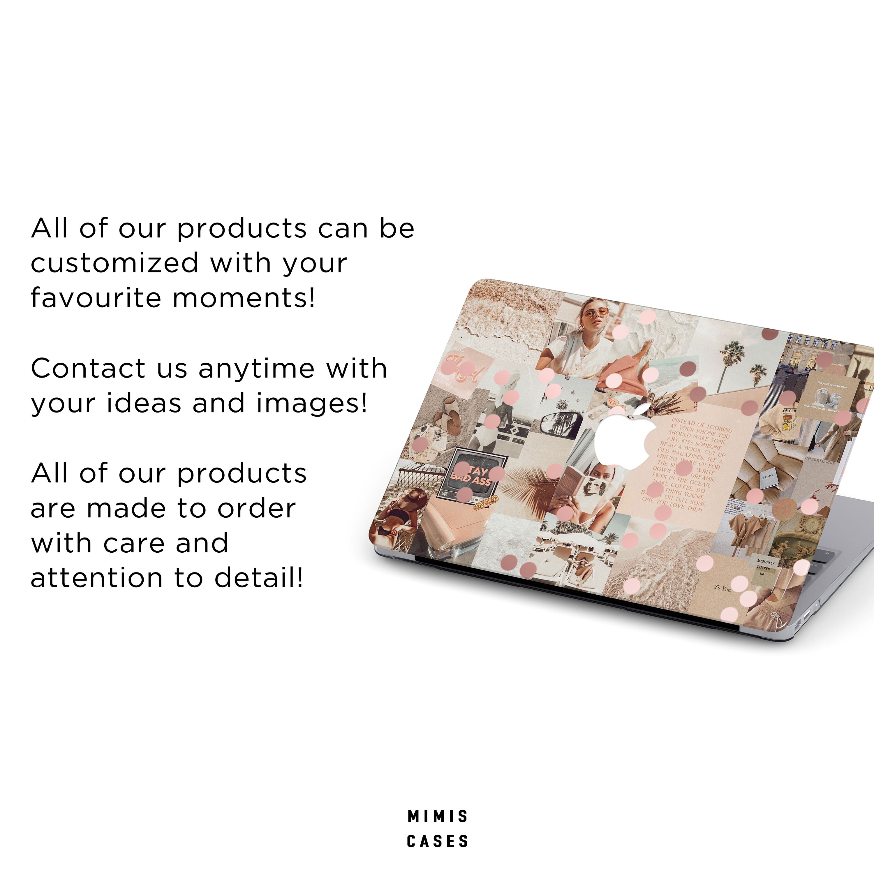 Cow Macbook Case Cow Pattern Black and White Macbook Hard | Etsy