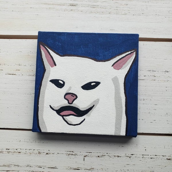 Funny Acrylic Painting - Etsy