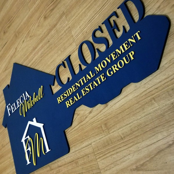 Realtor Key Sign - Etsy