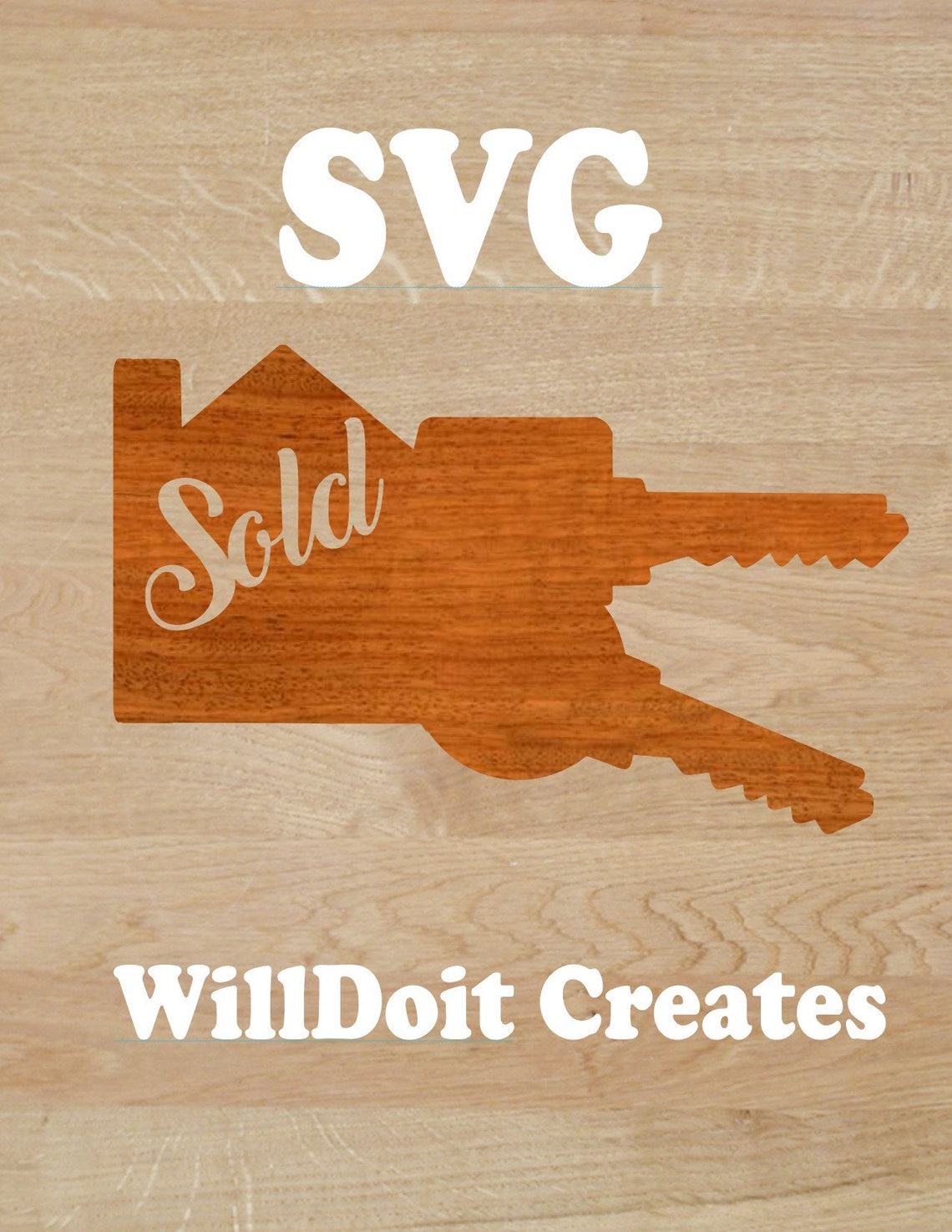 Sold by Realtor Key File, SVG - INSTANT Digital Download for Laser ...