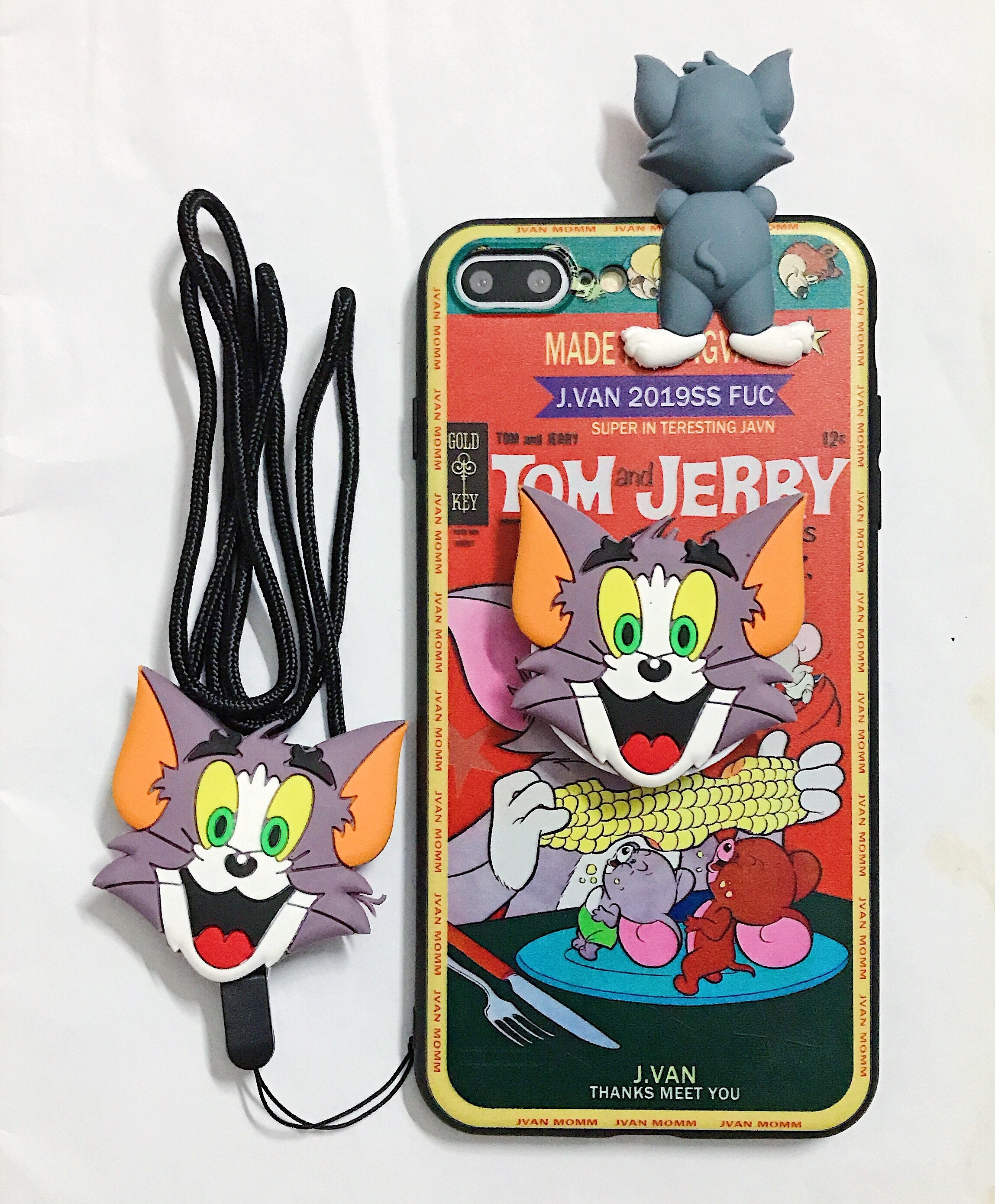 Tom and Jerry Phone Case Cover 3D Cute Cartoon for iPhone XS | Etsy